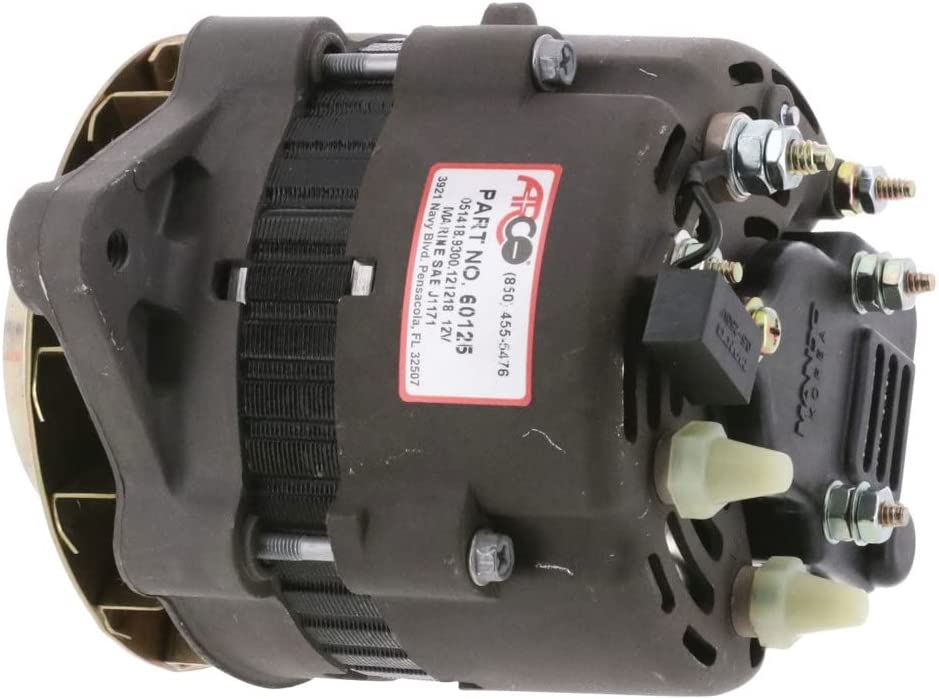 ARCO 60125 OMC Cobra Alternator - 12V, 55A, Regulated