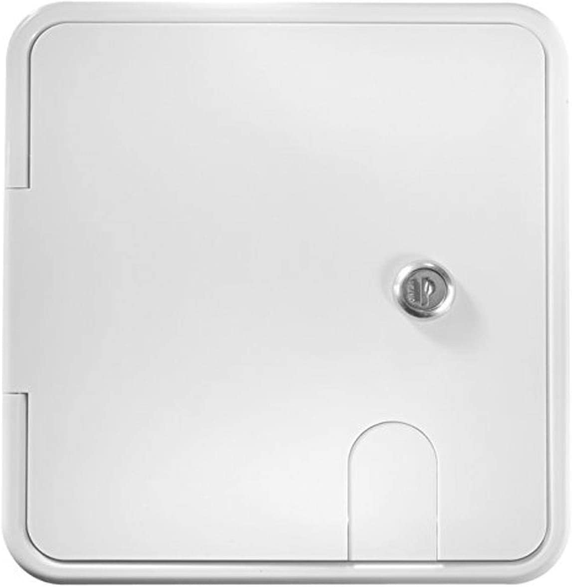 RV Designer Coll. B152 Locking Electrical Hatch 8.5x8x1.5"