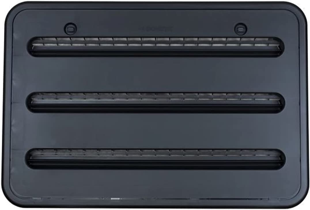 Refrigerator Vent - Black, Lower/Upper Side