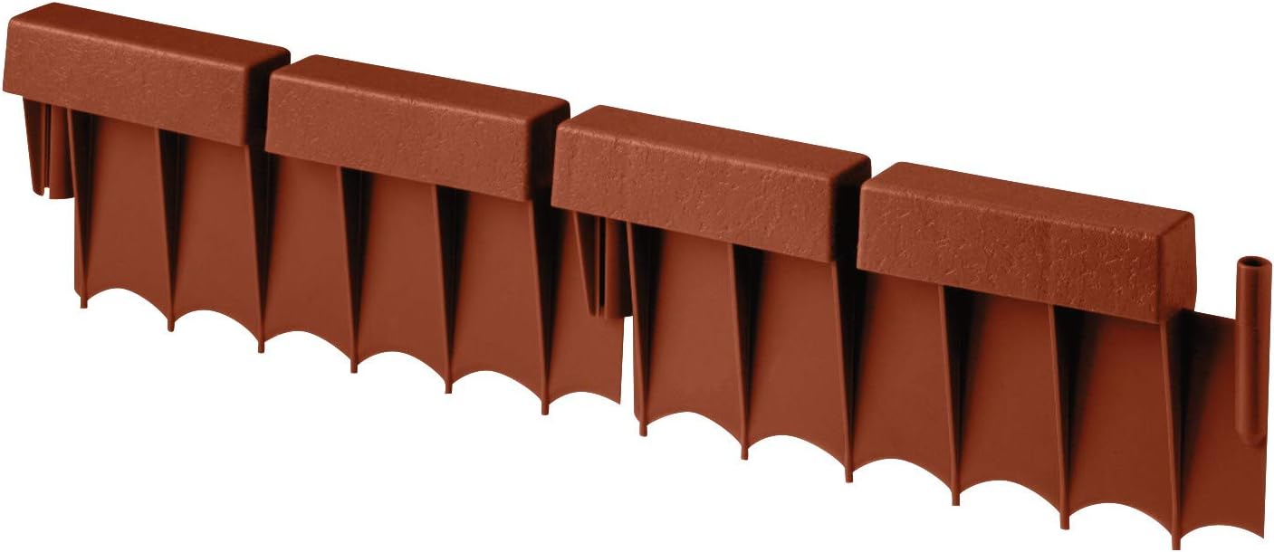 Suncast BBE10TC 12-Inch Interlocking Border Edging