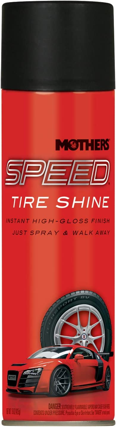 Mothers 16915 Speed Tire Shine, 15 oz. | Premium Tire Care Solutio