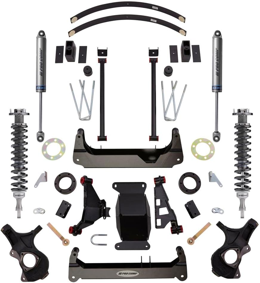 Pro Comp 6 Lift Kit with PRO-VST Front Coilovers and PRO-VST Rear Shoc
