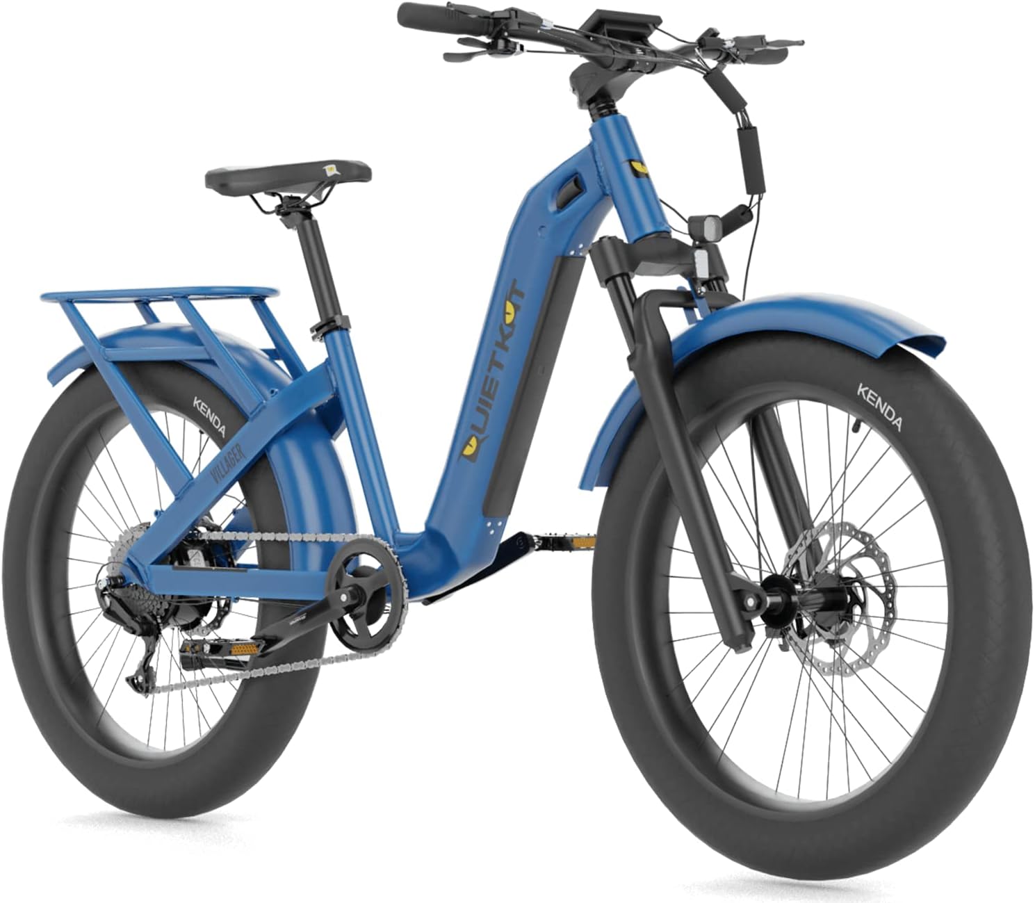 QuietKat 22 VIL 50 BLU 16 Villager Urban E-Bike Classic Blue
