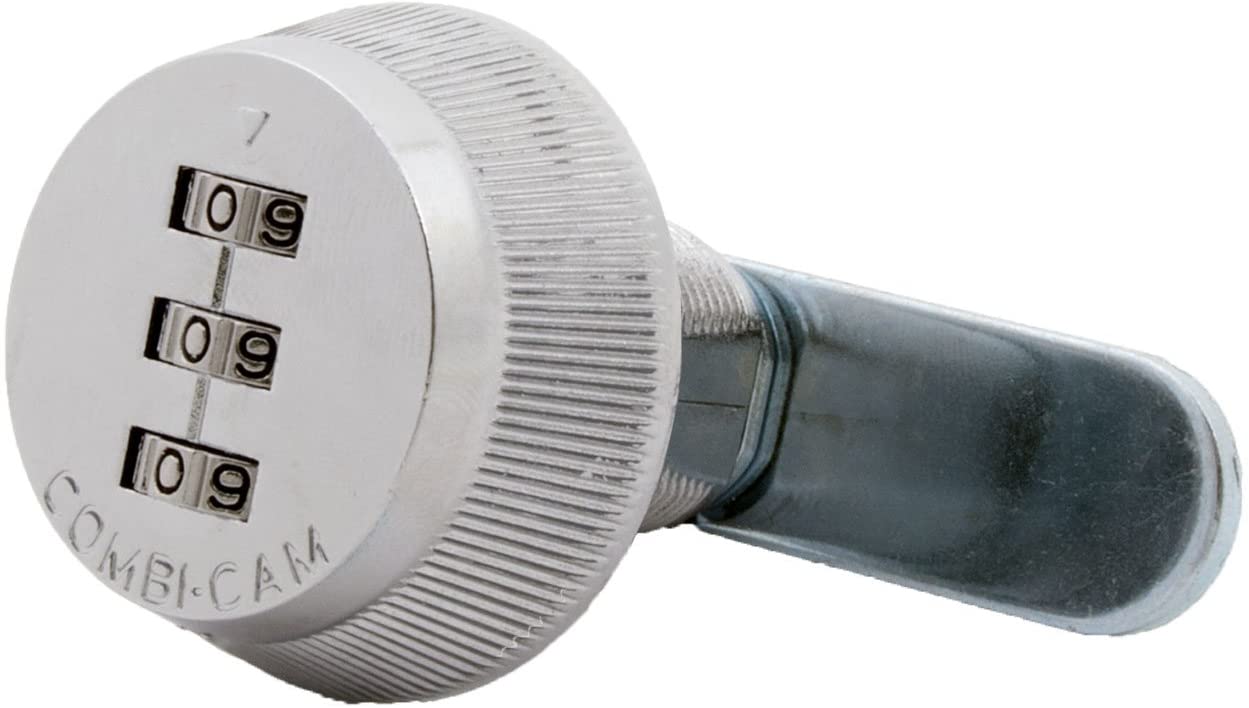 Combi-Cam Cam Lock, 7/8" Chrome Finish