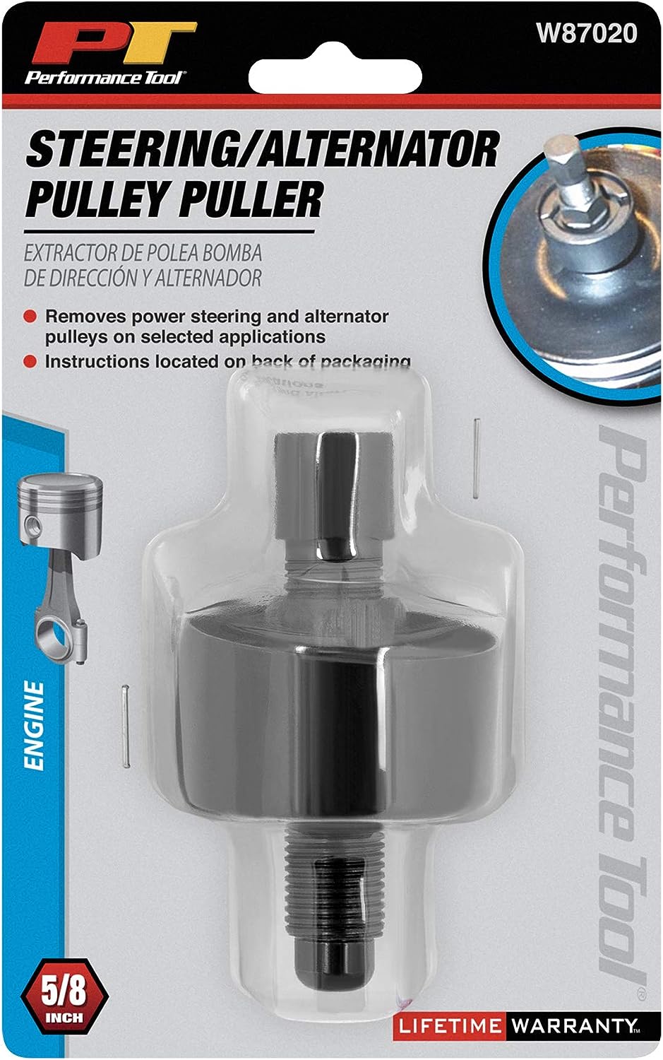 PERFORM TOOL Performance Tool W87020 Power Steering Pump/Alternator Puller