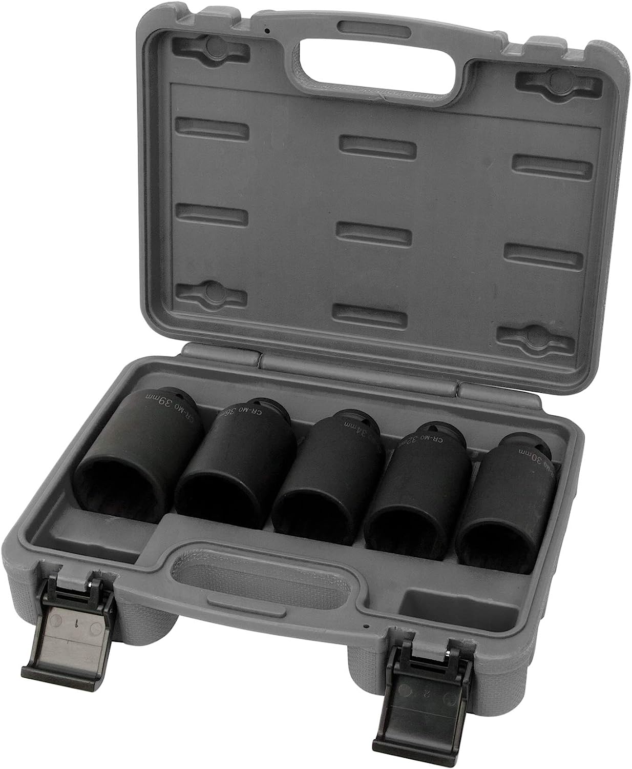 W89316 Wilmar 5 pc. 12pt Axle Nut Socket 5pc 12-Point Impact Axle Nut