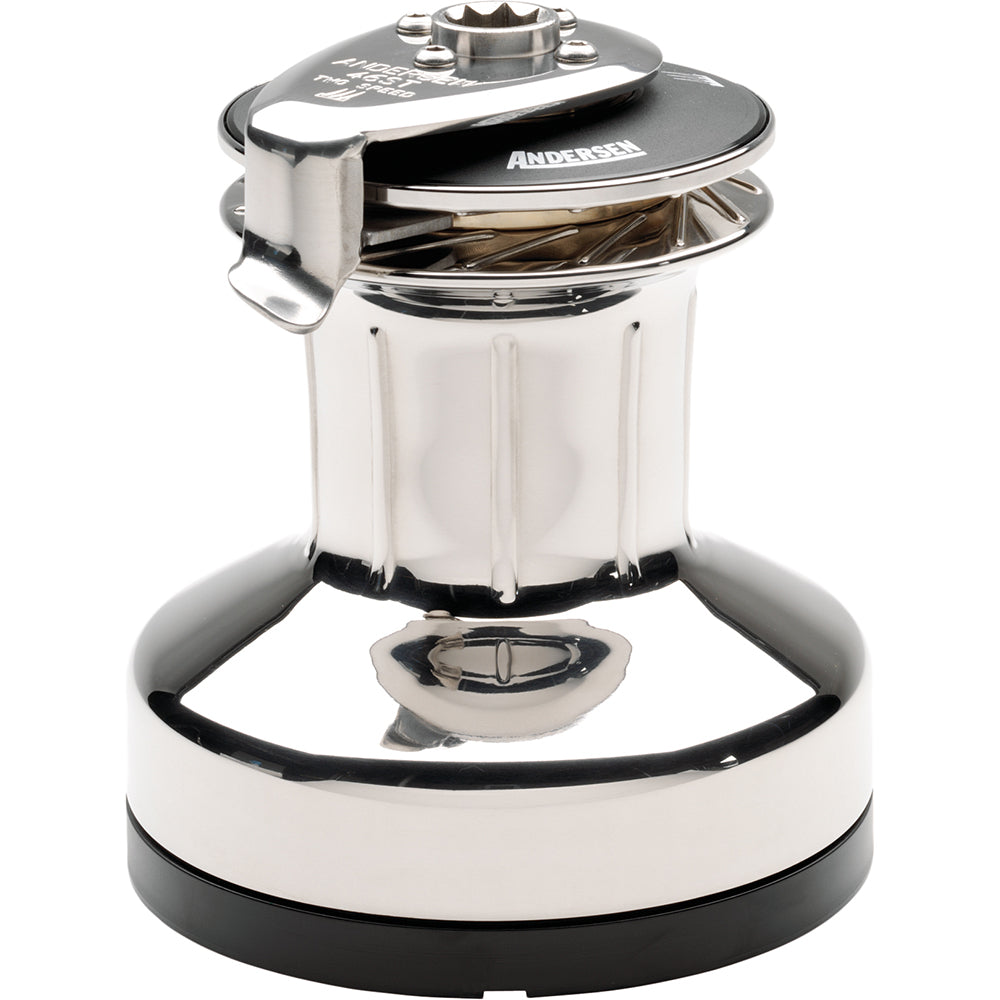 Self-Tailing Manual Winch - Black Trim - Andersen 46 ST BT