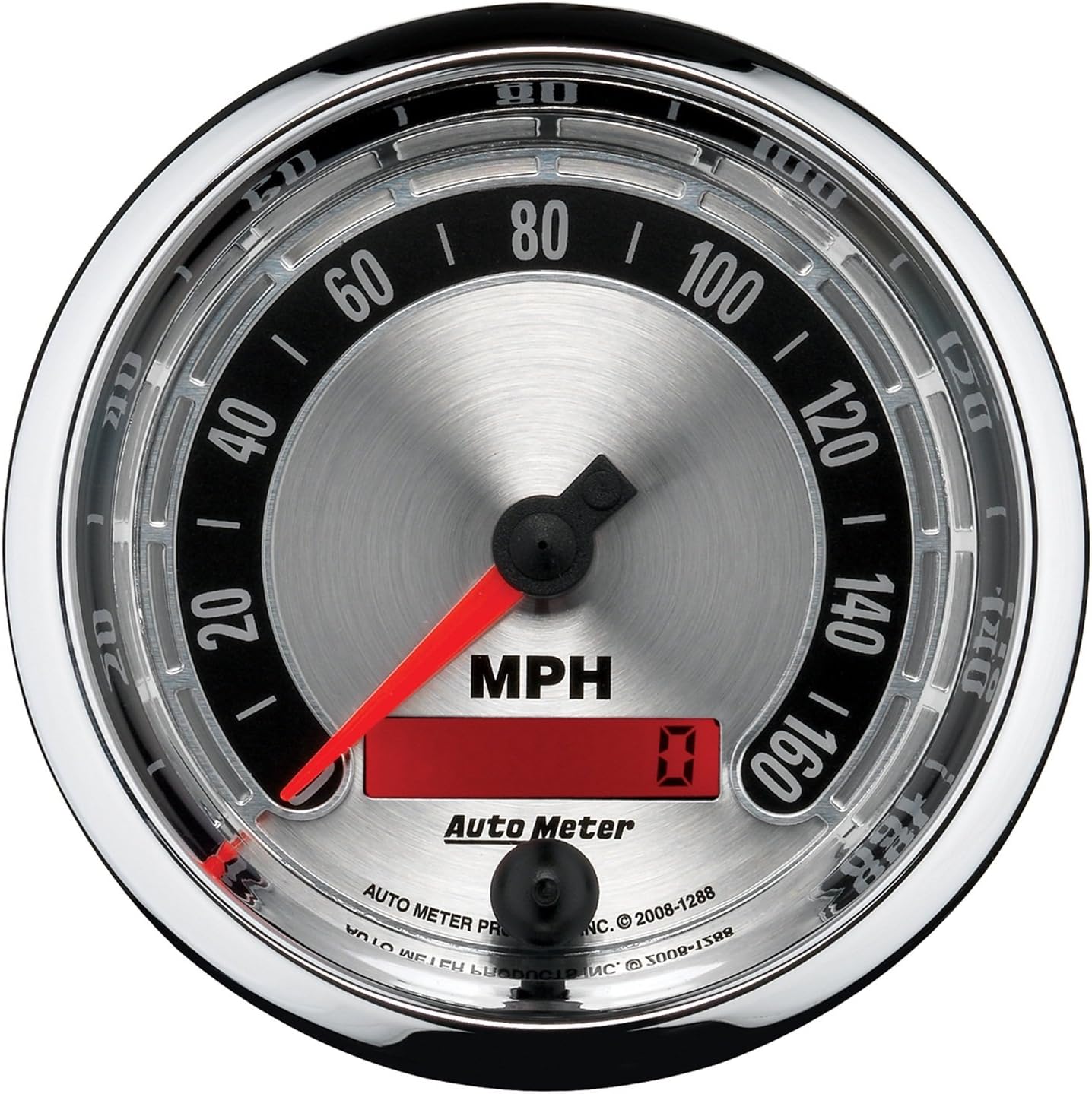 Auto Meter 1288 American Muscle 3-3/8" 160 mph Electric Programmable S