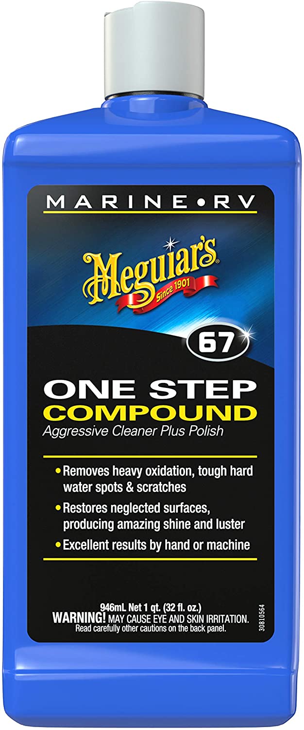 Meguiar's M6732 Marine/RV One Step Compound - 32 oz